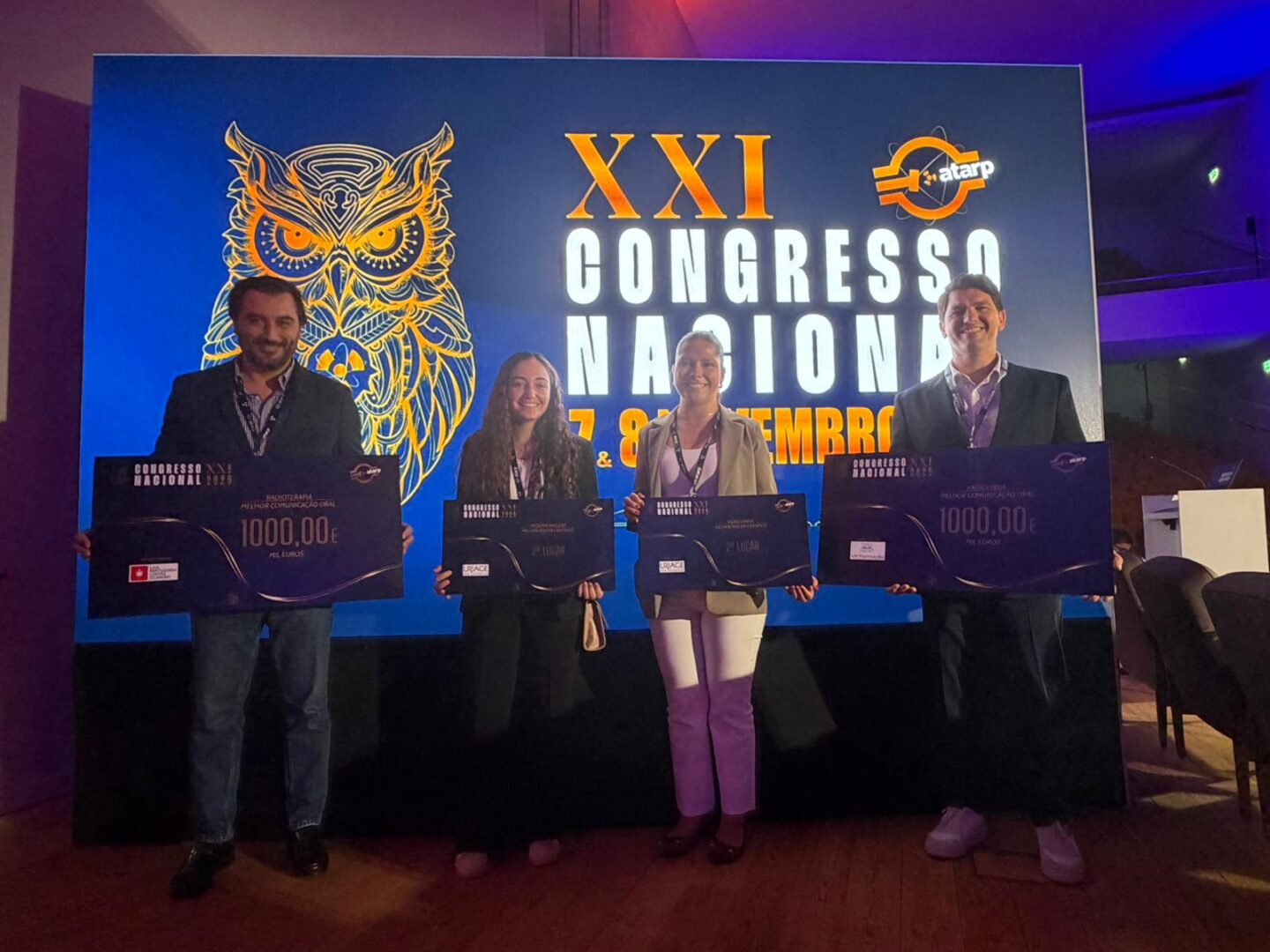 ESTeSC vence quatro prémios no Congresso Nacional da ATARP – ESTESC